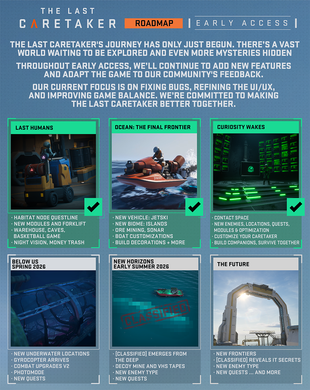 The Last Caretaker Update 03: Curiosity Wakes Available Now — The Last ...